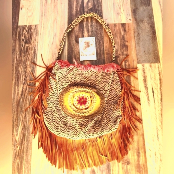 Cheryl Long | Bags | Circa 92s Antique Fringe Leather Bag From Cheryl ...